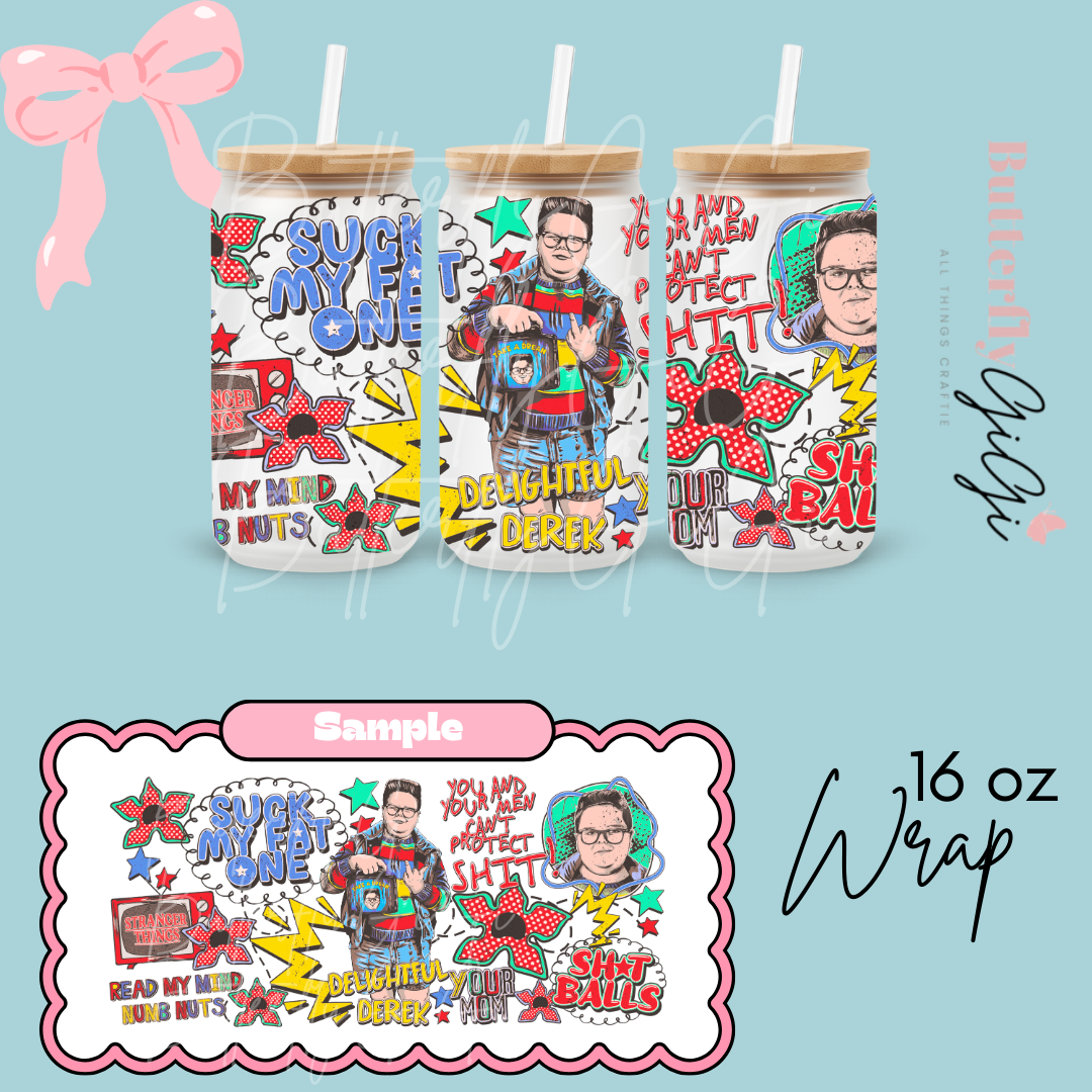 Derek 16oz UVDTF Wrap – ButterflyGiGi