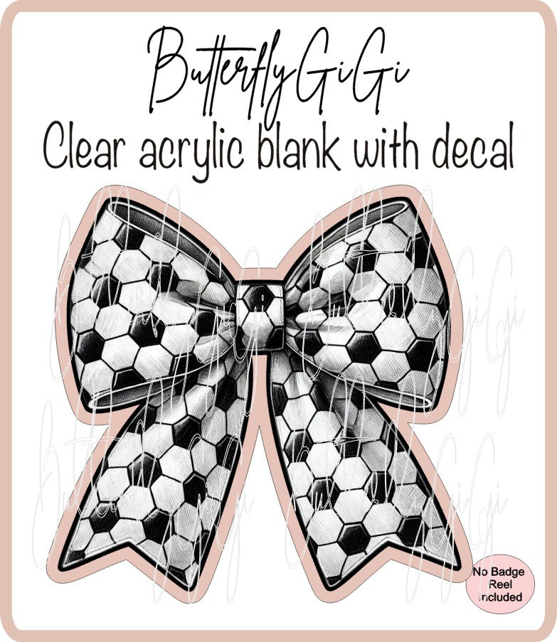 Soccer Bow – ButterflyGiGi